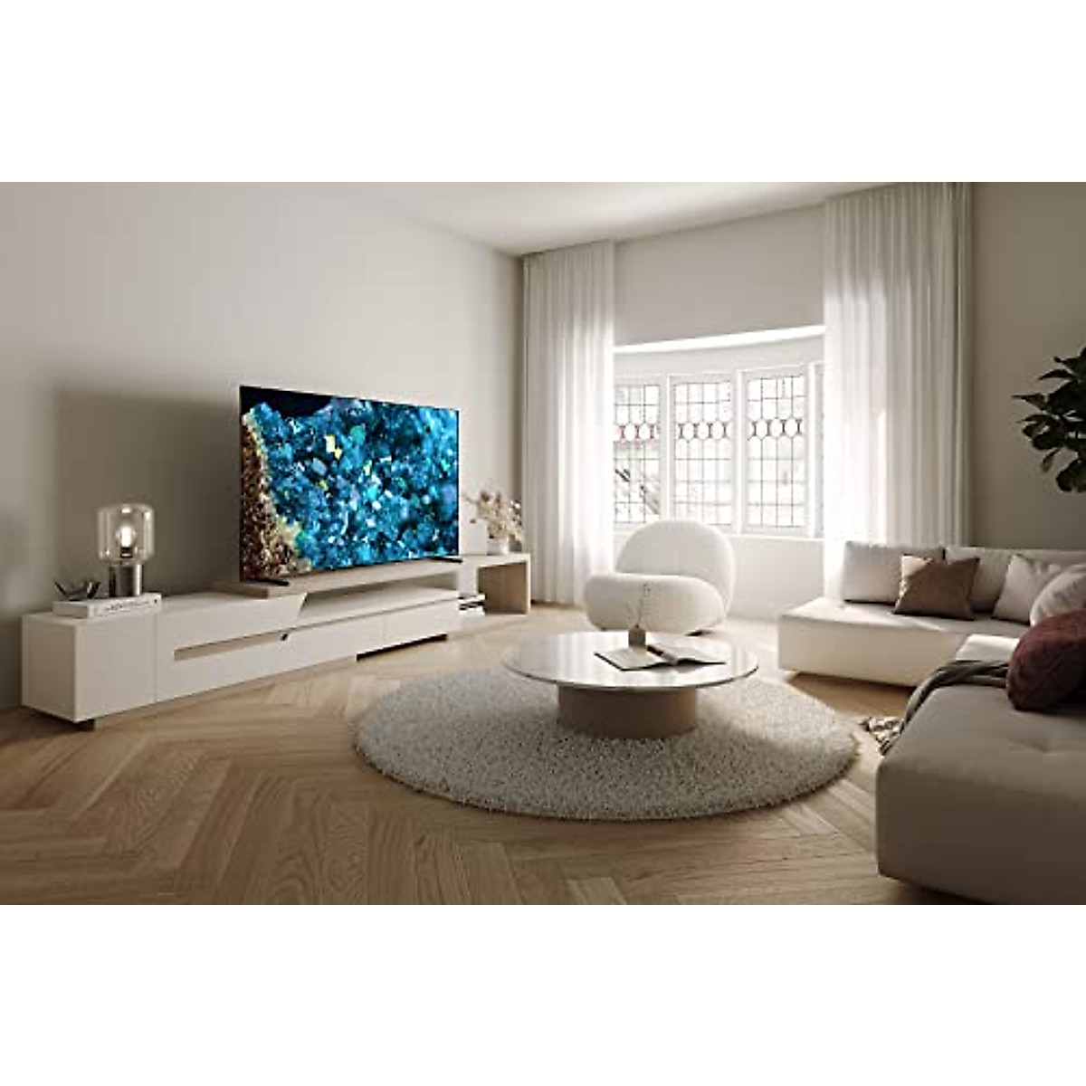 Sony OLED 55 inch BRAVIA XR A80L Series 4K Ultra HD TV: Smart Google TV with Dolby Vision HDR and Exclusive Gaming Features for The PlayStation® 5 XR55A80L- 2023 Model,Black