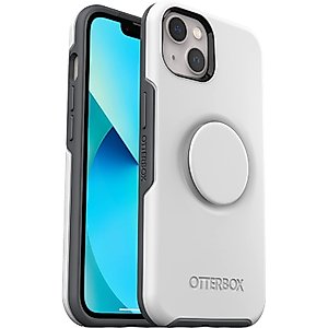 OtterBox Otter + POP Symmetry Series Case for iPhone 13 - Polar Vortex (White)