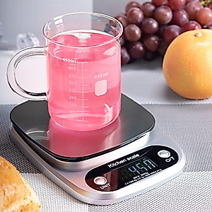 Caffeine Beaker Mug, Caffeine Molecule Mug - Chemistry Mug 16 oz Borosilicate Glass Coffee Mugs with Handle and Measuring for Coffee, Latte, Tea or Hot and Cold Beverage, Tea Coffee Mug by Amugo