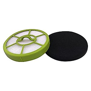 BLACK+DECKER Dust Bin Foam + H12 HEPA Filter (V309-DBFY), Lime Green