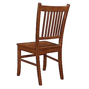 Coaster Home Furnishings Marbrisa Slat Back Side Chairs Sienna Brown (Set of 2) 100622