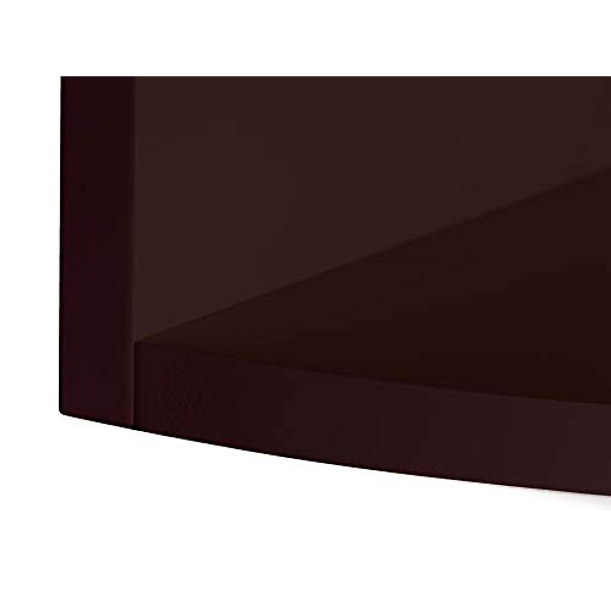 Kiera Grace Priva Corner Shelf, Set of 2, Espresso