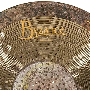 Meinl Cymbals Byzance 21" Jazz Nuance Ride with Rivets, Ralph Peterson Signature — Made in Turkey — Hand Hammered B20 Bronze, 2-Year Warranty, B21NUR, inch