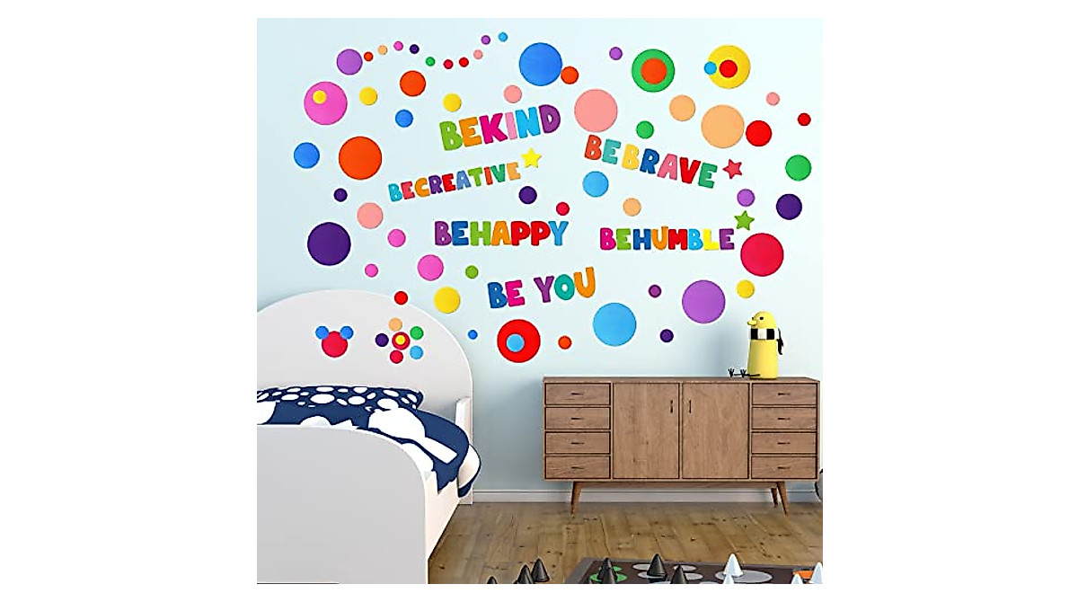 Colorful Polka Dots Wall Stickers - Inspire Your Space