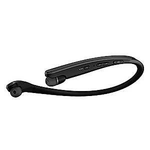 LG TONE Flex Wireless Bluetooth Stereo Neckband Earbuds HBS-XL7 - 32-Bit Hi-Fi DAC, Meridian Audio, Black