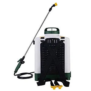 Liberty 4 Gallon, Battery Powered, Professional Grade, Backpack Electric Sprayer with Long Life Battery and Multiple Nozzles