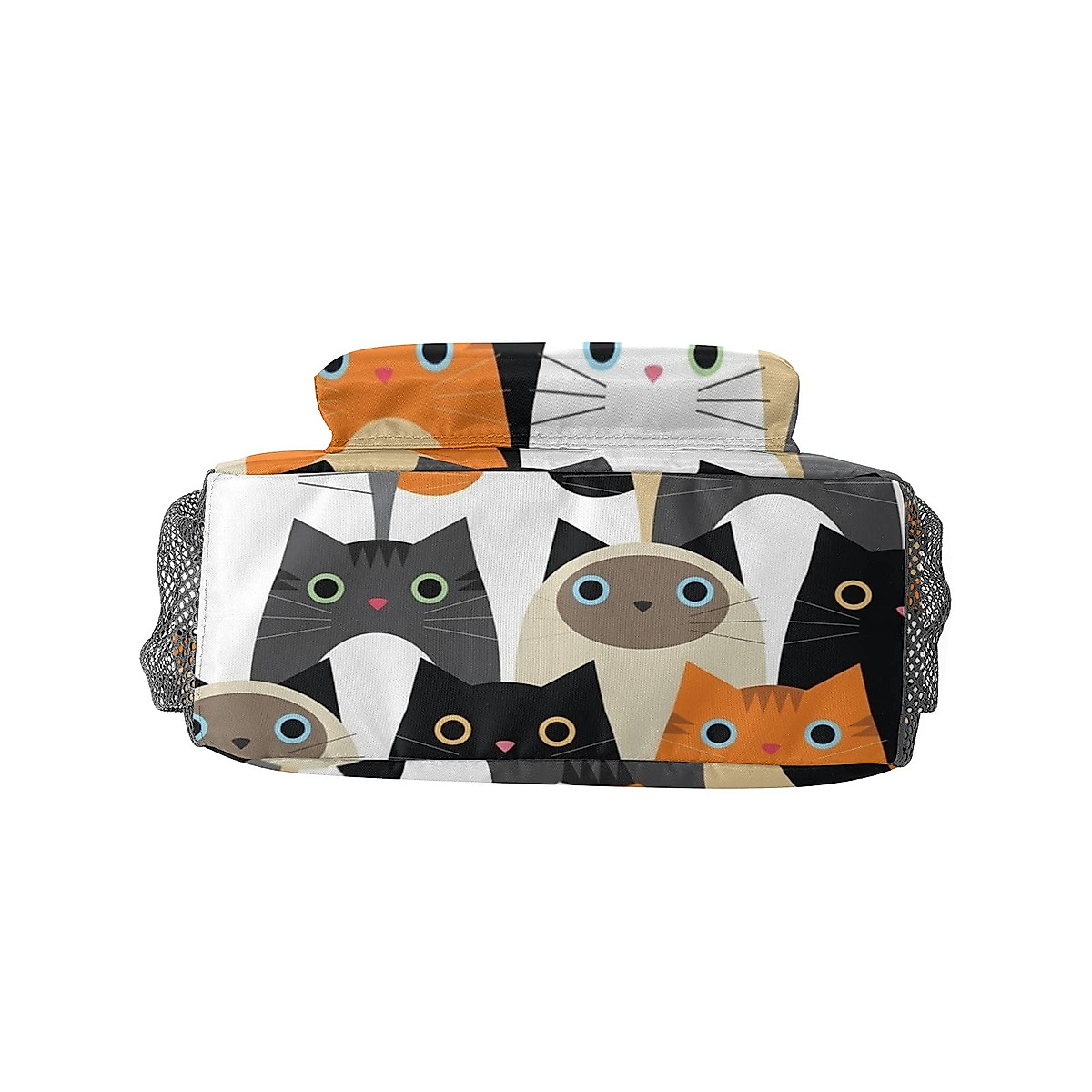 Cute Cat Funny Backpack Personalized Name Causual Daypack for Sport Camping