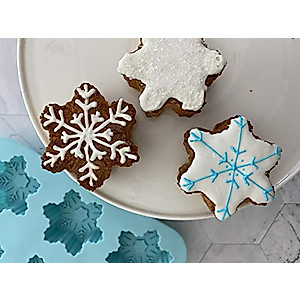 Handstand Kitchen Winter Wonderland Snowflake Shaped Cupcake Mold