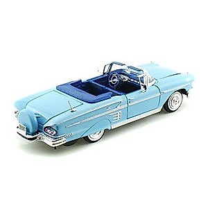 1958 Chevy Impala Convertible 1/24 Blue by Chevrolet
