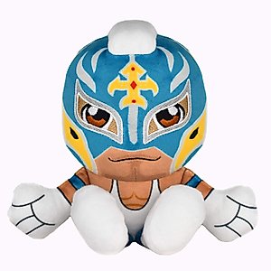 Bleacher Creatures WWE Rey Mysterio Kuricha 8" Kuricha Plush - Soft Chibi Inspired Wrestling Superstar