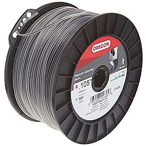 Oregon 22-805 Gatorline Heavy-Duty Professional Magnum 3-Pound Spool of .105-Inch-by-564-Feet Square String Trimmer Line Gray