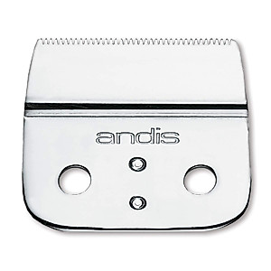Andis 04545 Cordless T-Outliner Lithium Ion Replacement Square Blade - Carbon Steel