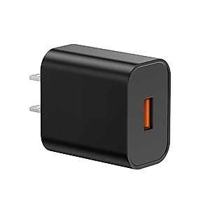 USB Charging Block/AC Power Charger Adapter for Fire Tablets, Kids Tablets, Kindle e-Readers, Paperwhite, Oasis, Wireless Speakers & Headphones (Black)