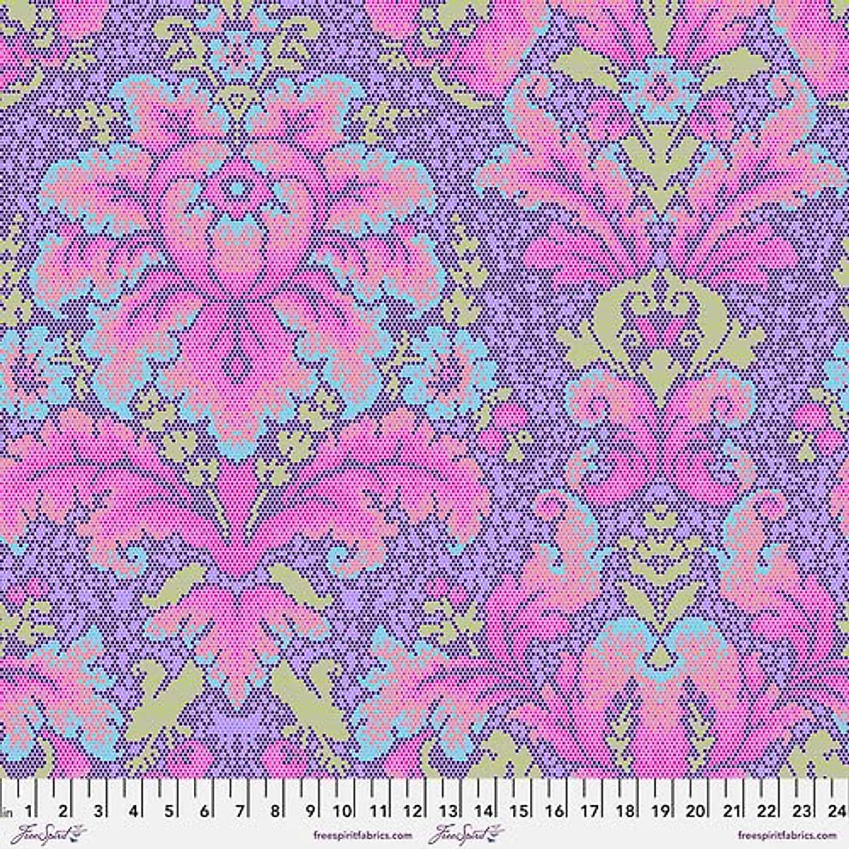 Parisville Deja Vu Scrap Bag (Approx 2 Yards) by Tula Pink for Free Spirit 2 Yards DIY Quilt Fabric