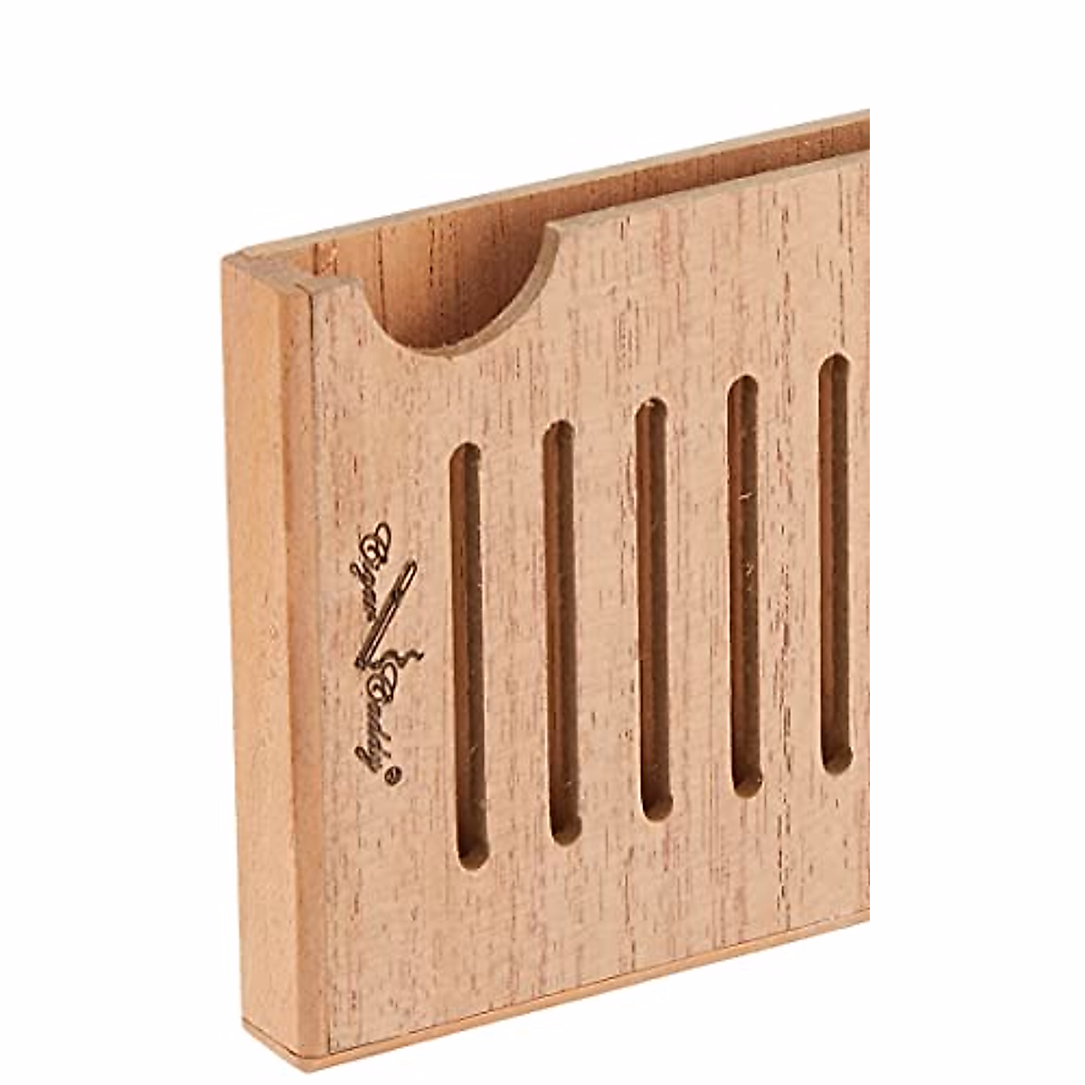 Cigar Caddy Single Boveda Pack Holder, 5 x 3.75 x 6, Oak