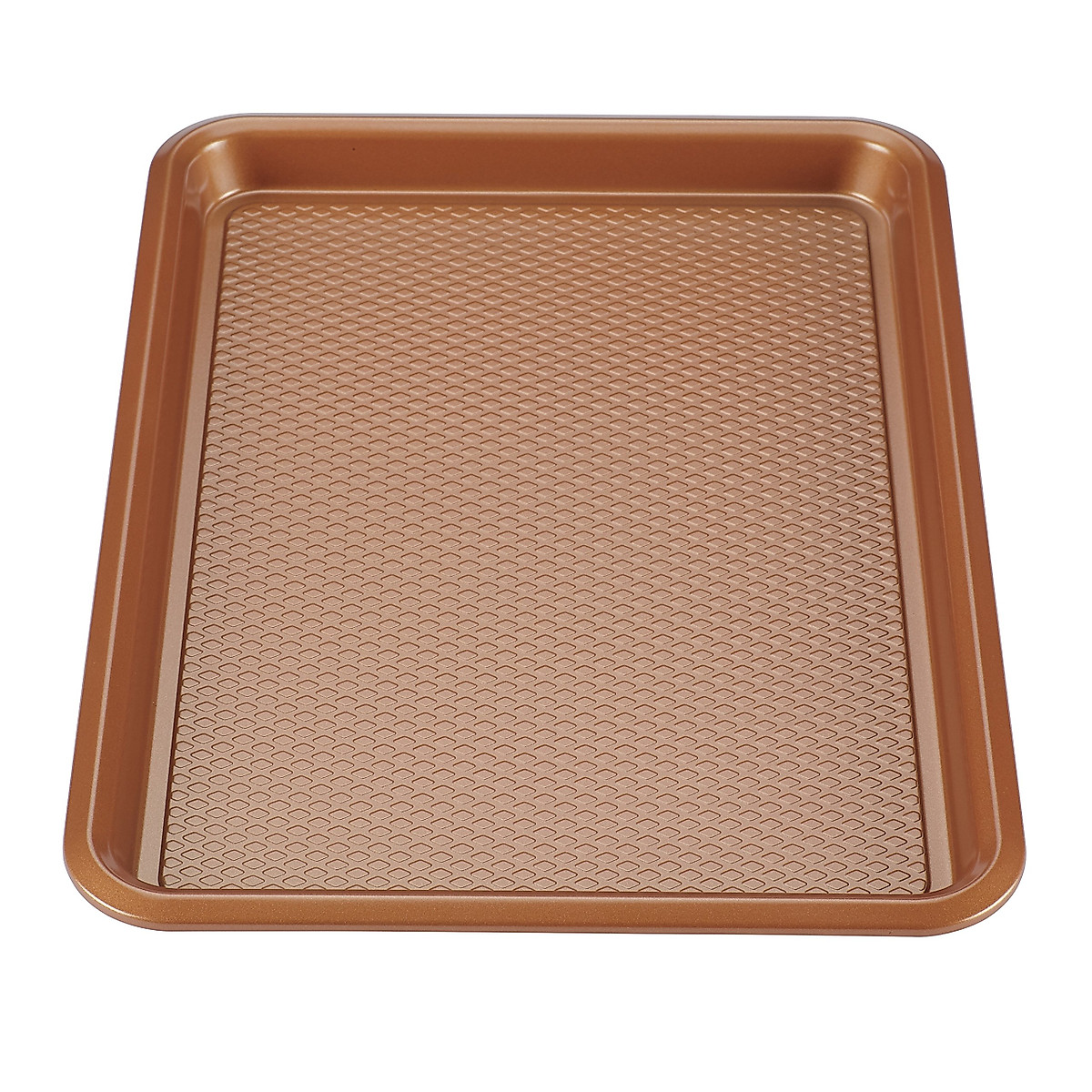 Ayesha Curry Nonstick Bakeware, Nonstick Cookie Sheet / Baking Sheet - 10 Inch x 15 Inch, Copper Brown