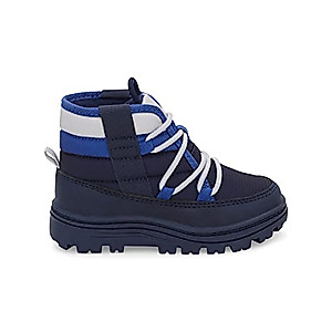 carter's Boy's Fallon Fashion Boot, Blue, 7 Toddler