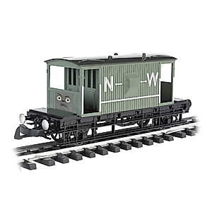 Bachmann Trains 98021 Thomas & Friends - Spiteful Brake Van - Large G Scale, Prototypical Colors