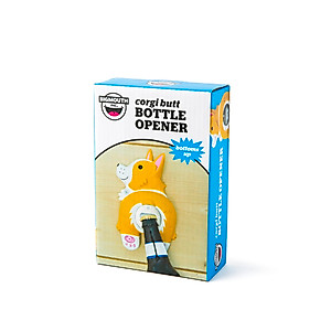 BigMouth Inc Corgi Butt Bottle Opener - Hilarious Beer Bottle Openers - Wall Mount Bottle Cap Opener - Funny Gifts for Adults