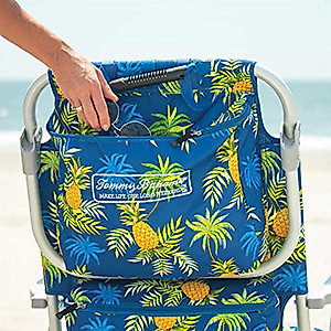 Tommy Bahama Beach Chair, Polyester, Yellow Pineapple