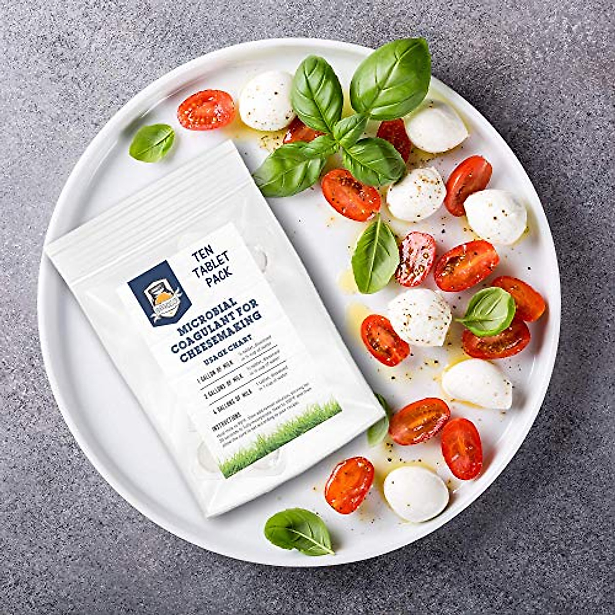 Microbial Rennet For Cheese Making | Vegetarian Rennet Tablets | Milk Coagulant | Vegan Cheese making | Shelf-Stable Rennet Tablets, Perforated For Easy Use