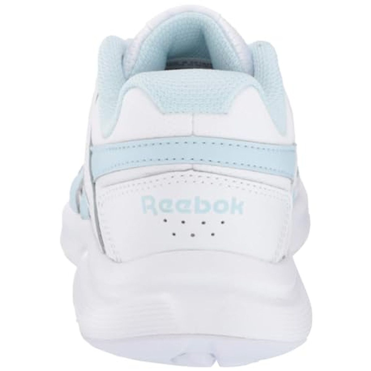 Reebok Women's Walk Ultra 7 DMX Max Shoe, White/Cold Grey/Collegiate Royal, 7.5