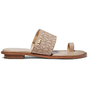 Michael Kors August Flat Sandal Truffle 7 M