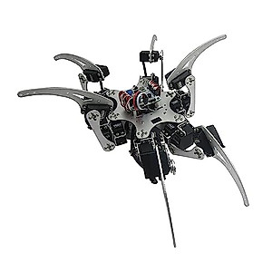 ANTBEE Spider Robot 18DOF Aluminium Hexapod Spider Six Legs Robot Kit 18pcs 996 Servo Ball Bearing Robot Toys
