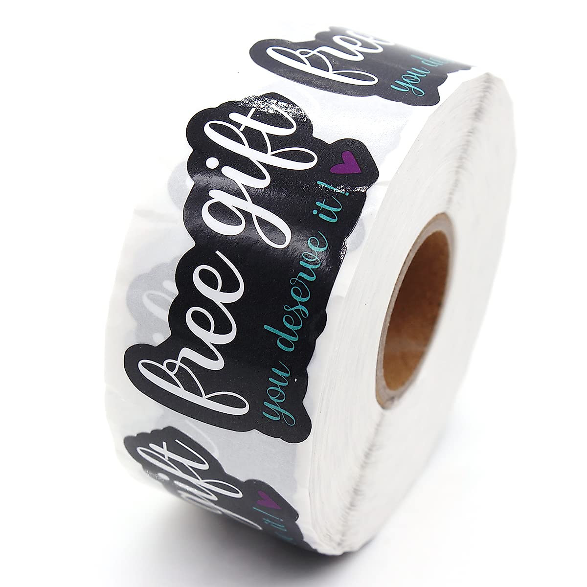 Littlefa You Deserve it Stickers,Happy Mail Stickers,Small Business Stickers,Free Stuff Stickers,Envelopes Seal Stickers,Mail Packaging Sticker for Small Business 500 PCS