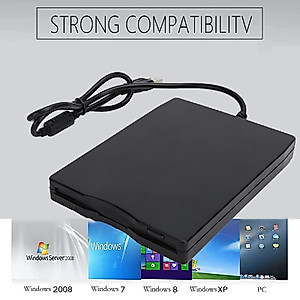 Zopsc-1 Portable Universal USB External 3.5in Floppy Disk Drive External 1.44MB FDD for PC Computer Laptops Desktops for for 7 for 10