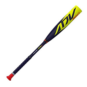 Easton ADV 360 2 Pc. Composite Baseball Bat 2 5/8 Barrel -10 USA, 29-19, Black/Yellow