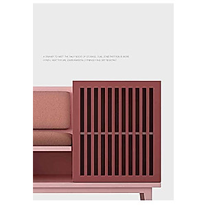 N/A Fashion Shoe Cabinets Minimalist Multi-Function Shoe Changing Stool Porch Partition Hall (Color : Black)