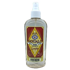 Crusellas Legitima Kolonia 1800 Sandalwood (Sandalo) Cologne Pump Spray 8 Fl. Oz.