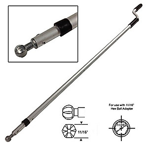Miller Telescoping Skylight Pole with Hex Ball 4-6 feet
