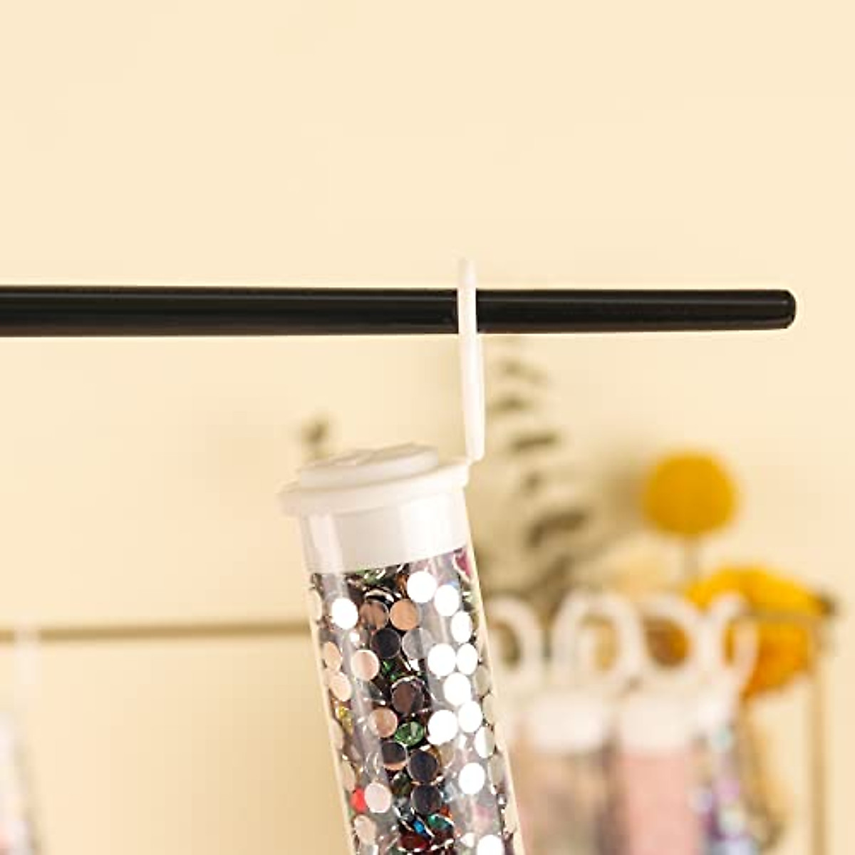 BAOFALI 20Pcs Large Clear Plastic Empty Tubes Storage Transparent Plastic Test Tube Container Both Ends with Lid Tubes Bead Container Set forDIY Craft Supply Storage Candy Storage（5 x1inch）