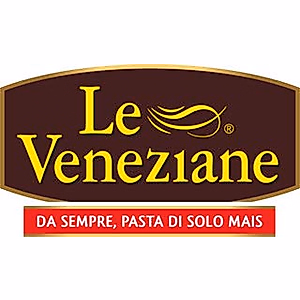 Le Veneziane Gluten Free Pasta Noodles ~ Anellini Noodles ~ Corn Pasta ~ 2 Count (8.8 Oz.)