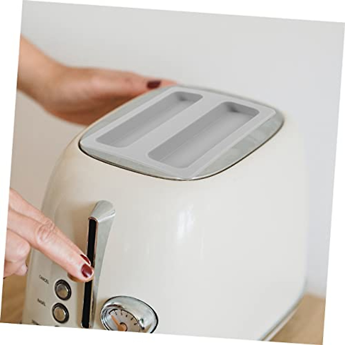 HEMOTON 1 Set Toaster Grill Silicone Baking Pans Pizza Oven Pizza Accessories Blue Toaster 2 Slice Toaster Oven Covers Bread Maker Metal Toast Rack Toast Machine Part Sandwich Rack