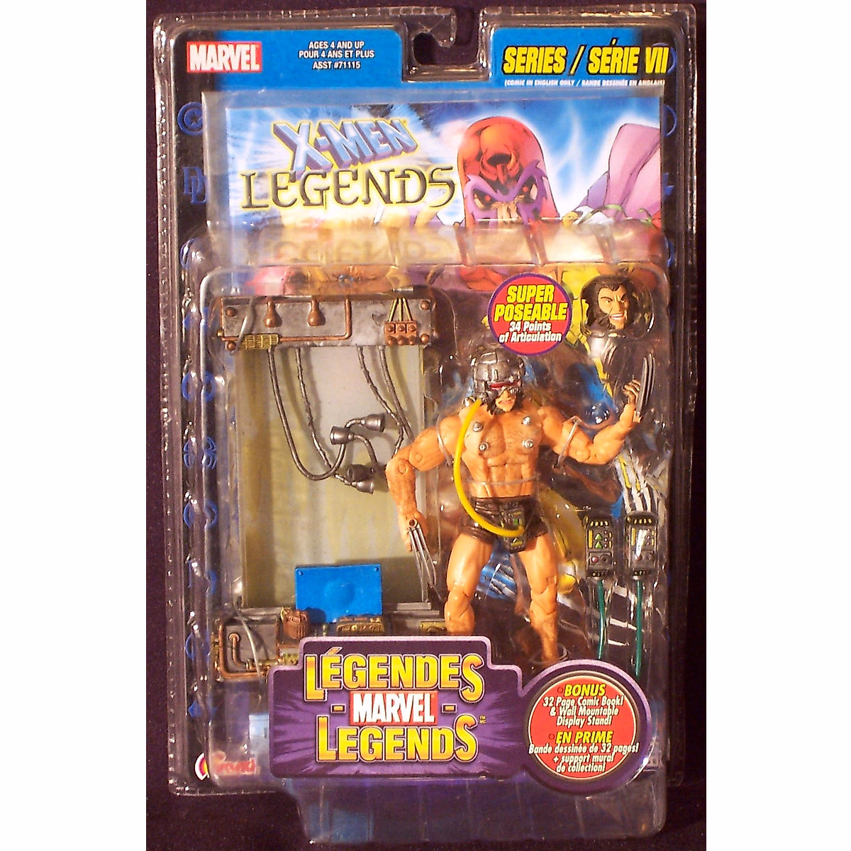 Marvel Legends Series VII 6" Figure: Weapon X Wolverine