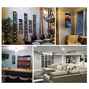 Sorbus® Wall Mount Wine Rack (Holds 9 Bottles)