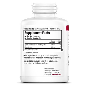 Kyolic Aged Garlic Extract Formula 107, Phytosterols for Cholesterol Support, 240 Capsules (Packaging May Vary)