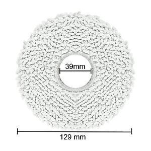 10pcs Mop pads for Ecovacs DEEBOT X1 Omni X1 Turbo T20 Omni T10 Omni X2 Omni T30S Deebot T20 Omni Accessories Deebot Mopping Pads