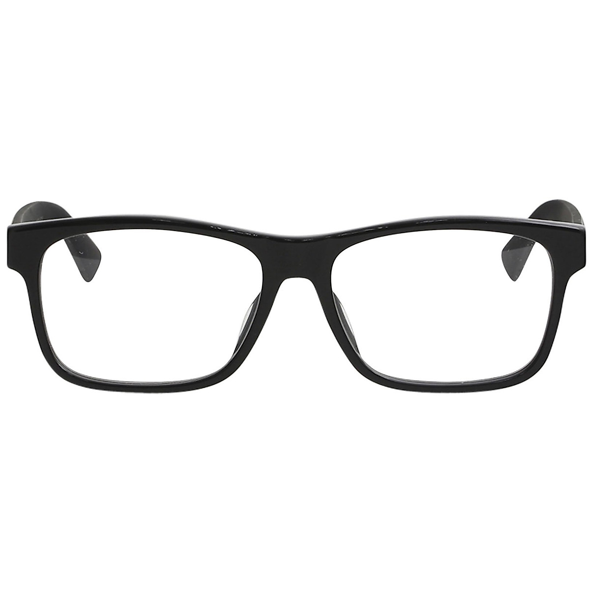 Gucci Rectangular Eyeglasses GG0176OA 001 Black 56mm 0176