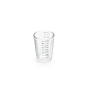 Fox Run Brands 4-Ounce Mini Measuring Glass, Regular, Clear