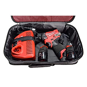 Milwaukee 3453-22 12V Fuel 1/4" Cordless Hex Impact Driver Kit with (2) 2.0Ah Lithium Ion Batteries, Charger & Tool Bag