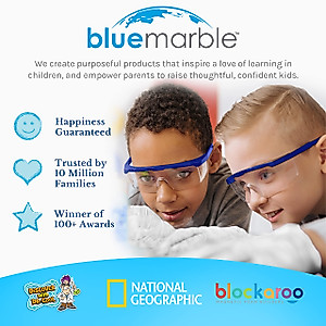 NATIONAL GEOGRAPHIC Premium Polished Stones - 2 Pounds of 3/4-Inch Tumbled Stones and Crystals Bulk, 4500+ Carats, Gemstones for Kids, Rock and Mineral Kit, STEM Toys