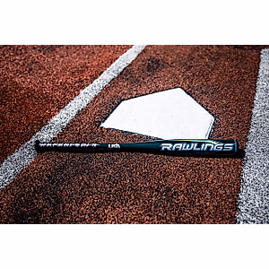 Rawlings RAPTOR USA Baseball Bat | -10 | 1 Pc. Aluminum | Dark Green | 27 inch