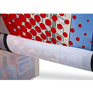 Spider-Man Loft Bed Tent - Curtain Set for Low Twin Loft Bed (Bed Sold Separately) by Delta Children