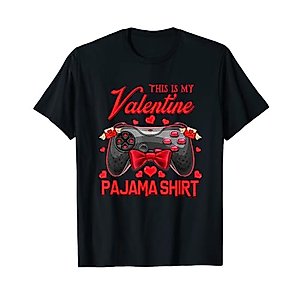 This Is My Valentine Matching Family Gaming Gamer Boy T-Shirt