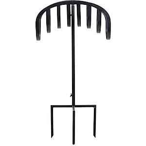 Sorbus Manger Garden Water Hose Storage, Great for Garden, Lawn, Yard, Decorative Stand with Ground Stakes, Holds 125-Feet of 5/8-Inch Hose