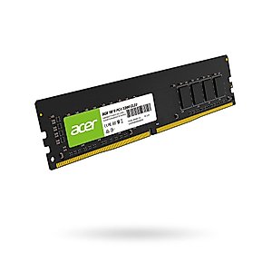 Acer UD100 8GB Single RAM 3200 MHz DDR4 CL22 1.2V Desktop Computer Memory - BL.9BWWA.222
